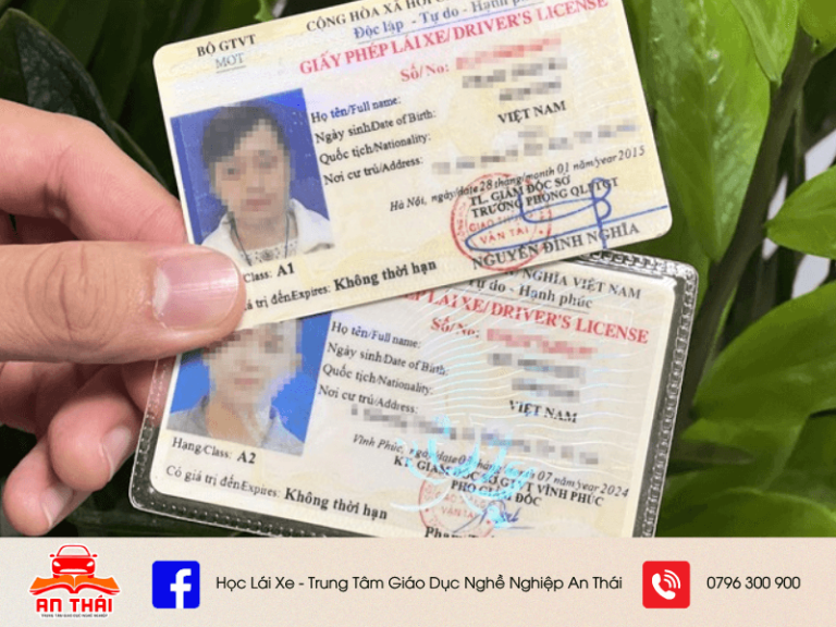 Bằng lái xe A1 và A khác nhau như thế nào? - Học lái xe An Thái